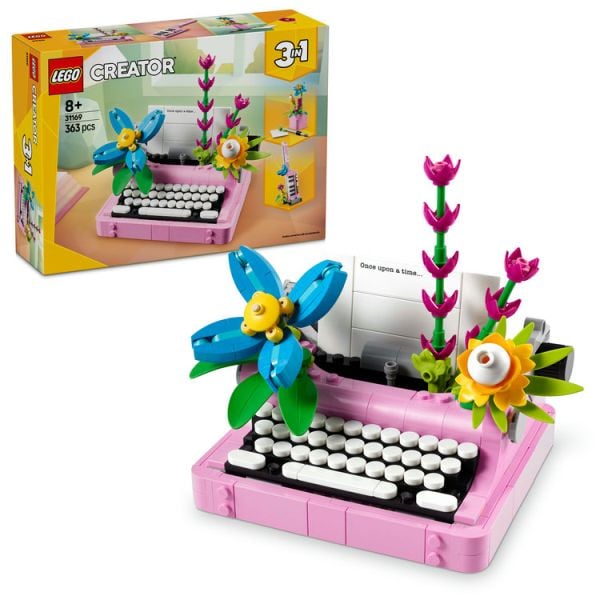 Lego Creator Typewriter with Flowers 31169 - ΠΑΠΑΓΙΑΝΝΙΔΗΣ